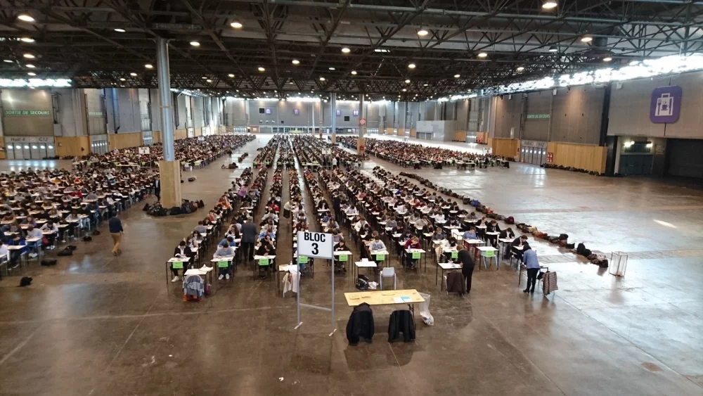 Centres d'examen des épreuves écrites